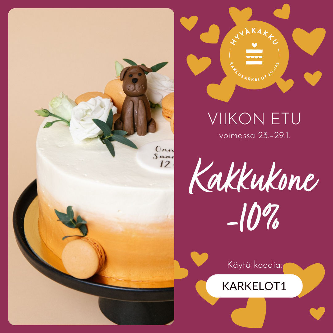 Kakkukarkelot | Mammun Hyväkakku