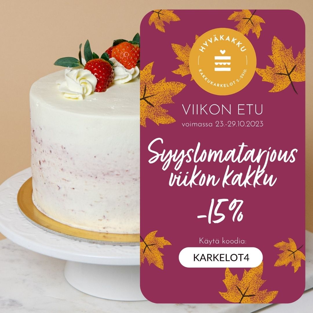 Kakkukarkelot | Mammun Hyväkakku